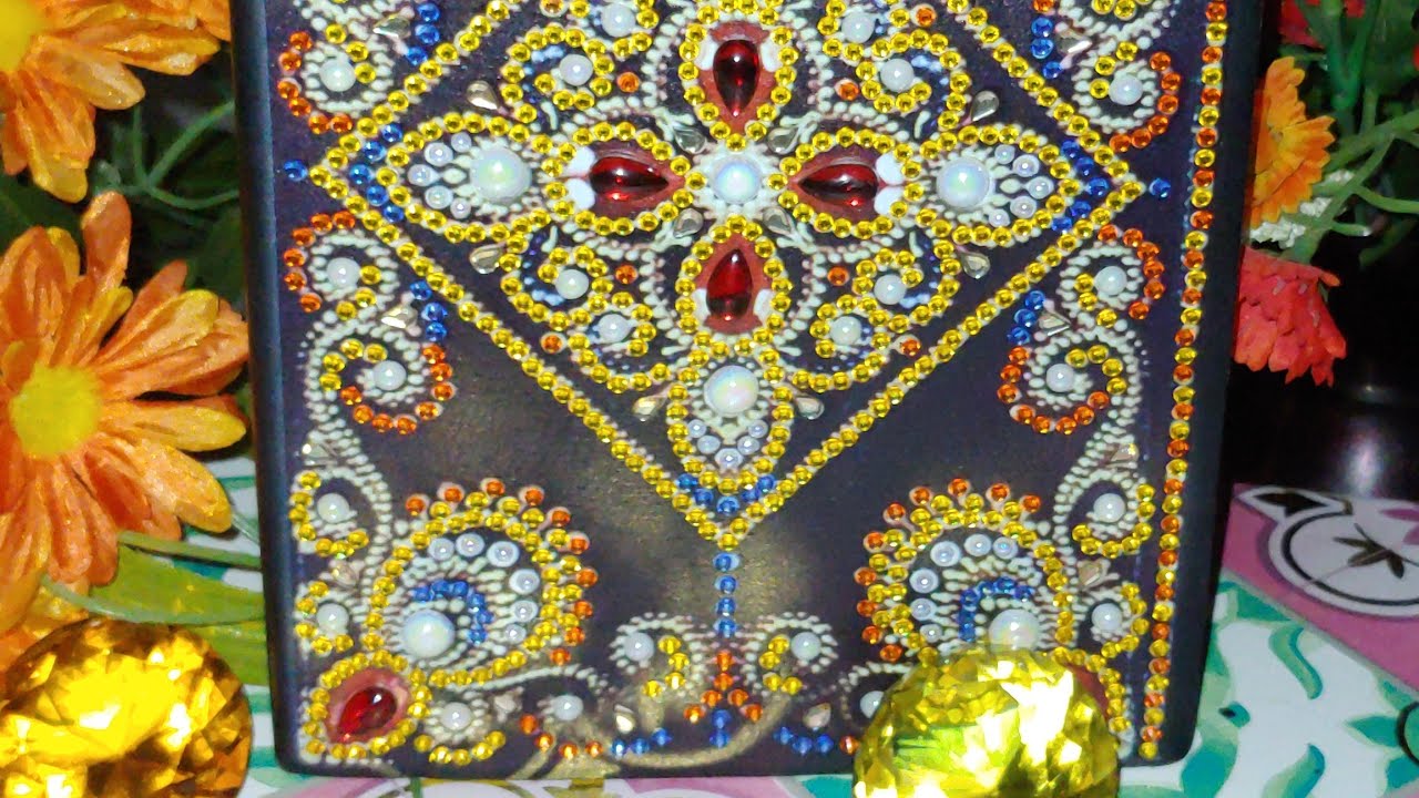 #74. COMPLETED DIAMOND PAINTING NOTEBOOK. - YouTube