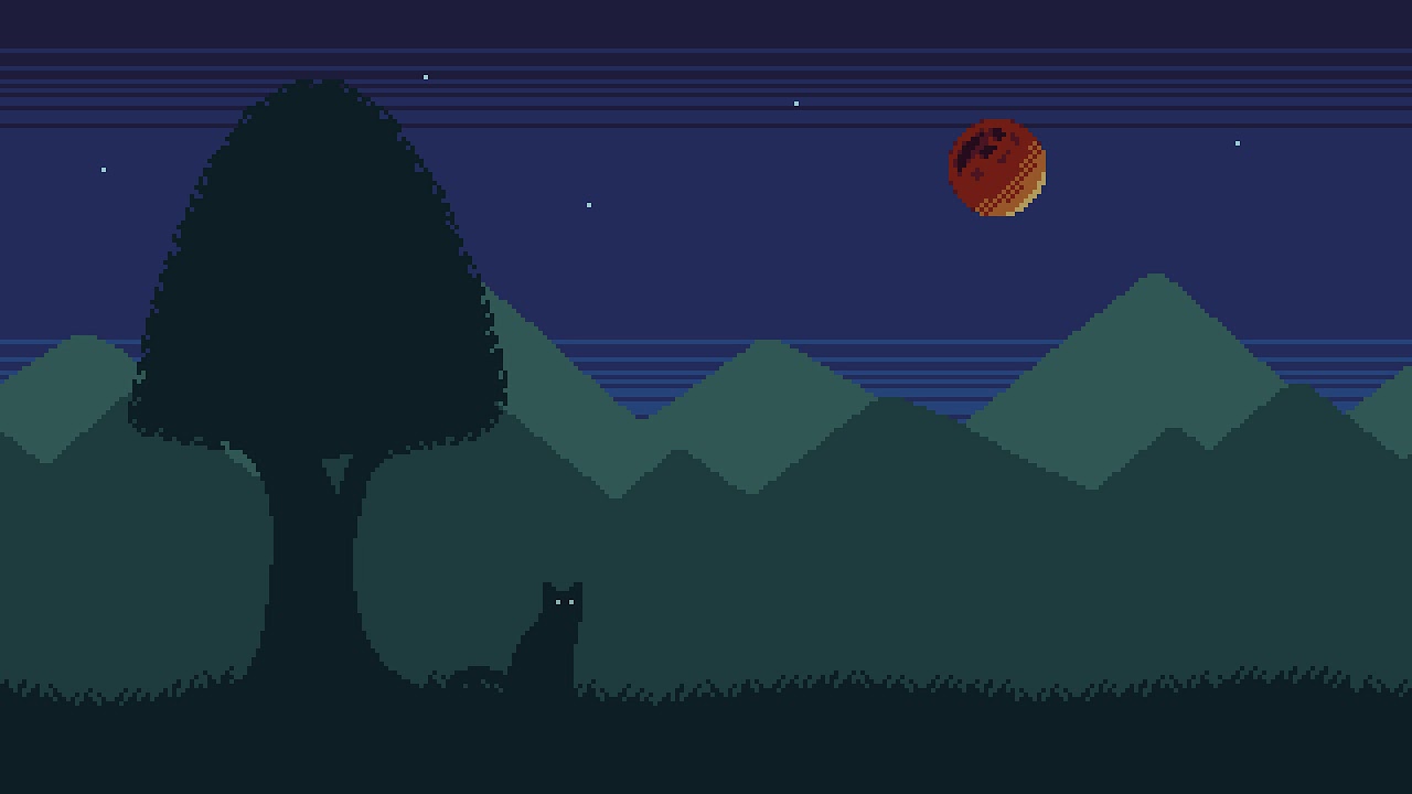 Lunar Eclipse | 16-bit Pixel Art - YouTube