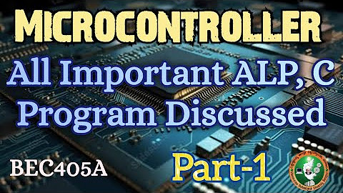 4th Sem Microcontroller Model Paper Solution - YouTube