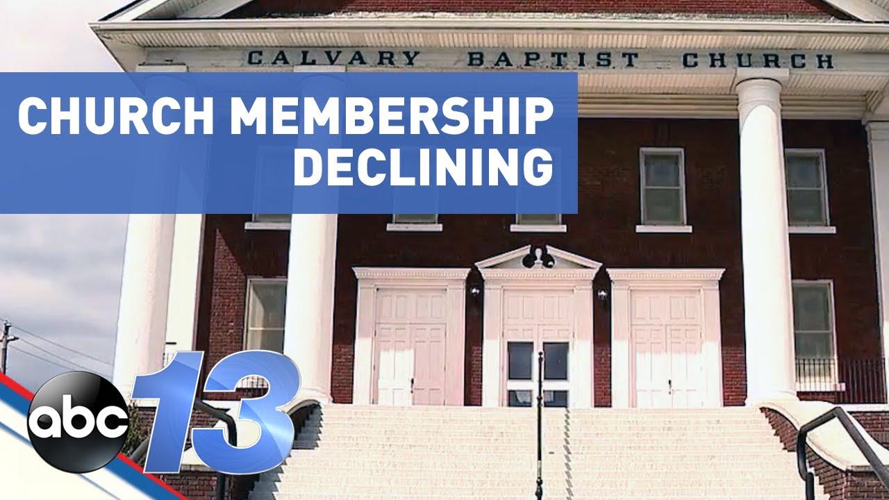 Reflecting on declining church membership among Americans - YouTube
