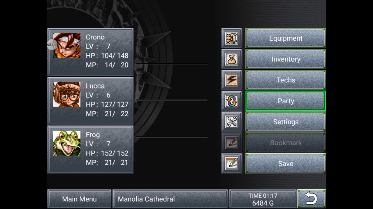 Chrono Trigger for Android gameplay - YouTube