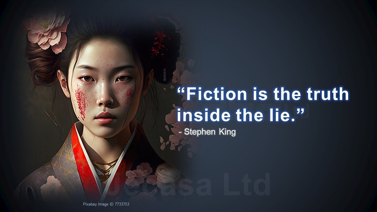 Top Quotes Of All Time Part 9 - “Fiction is the truth inside the lie ...