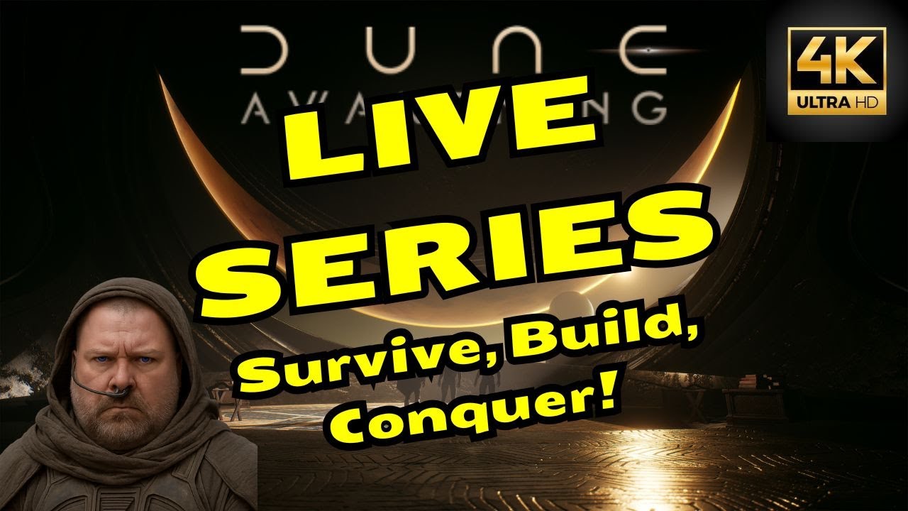 🌌 **Dune: Awakening Live Series - Survive, Build, Conquer! (Day 24)** 🌌 - YouTube