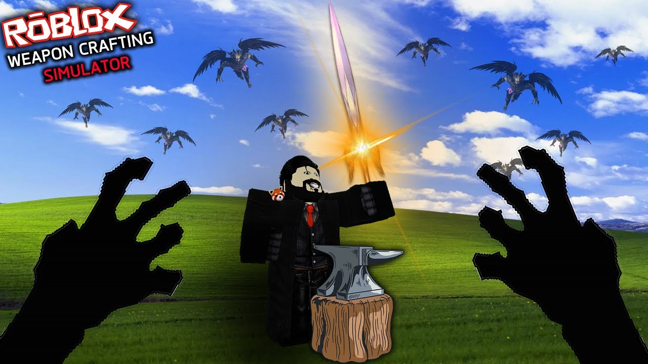 Roblox : Weapon Crafting Simulator⚔️ สร้างอาวุธเทพจัดการสัตว์ประหลาด ...