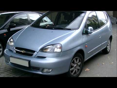 chevrolet rezzo dane techniczne