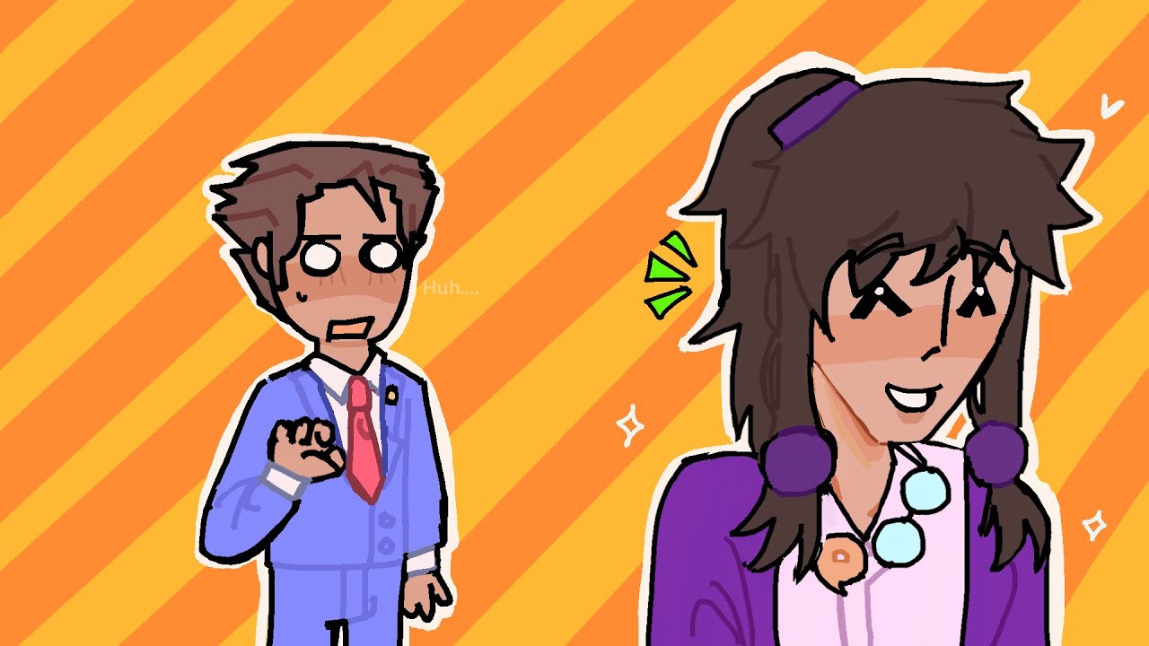 Maya’s animation meme phase… || Ace Attorney - YouTube