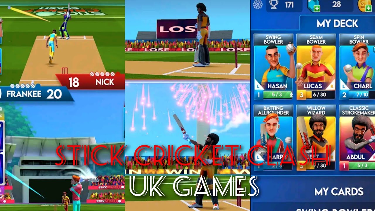 Stick Cricket Clash | Cricket Games | iOS Android | Gameplay | (Uk ...