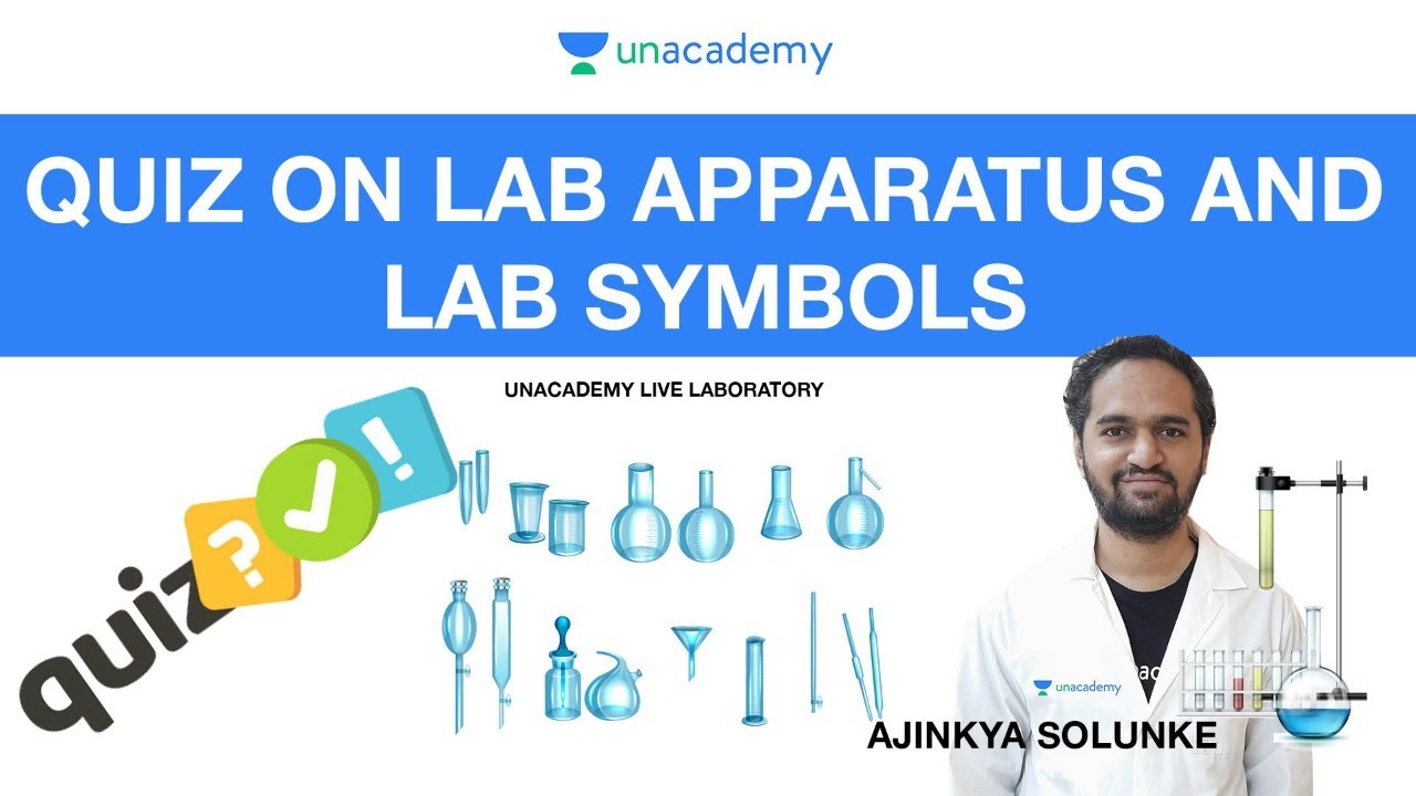 Quiz On Lab Apparatus And Lab Symbols Cbse Practical Exam 2021 Ajinkya Solunke Sir Youtube