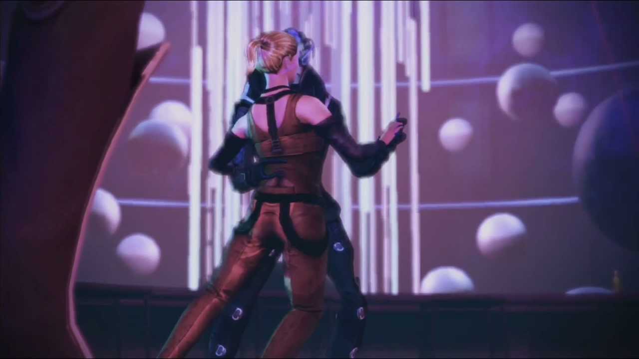 Mass Effect 3 Garrus And Shepard Dancing Citadel Dlc Garrus Romance Hd Youtube