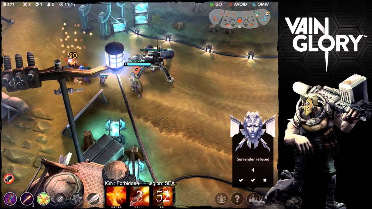 Vainglory - Gameplay Ringo 2vs3 - YouTube