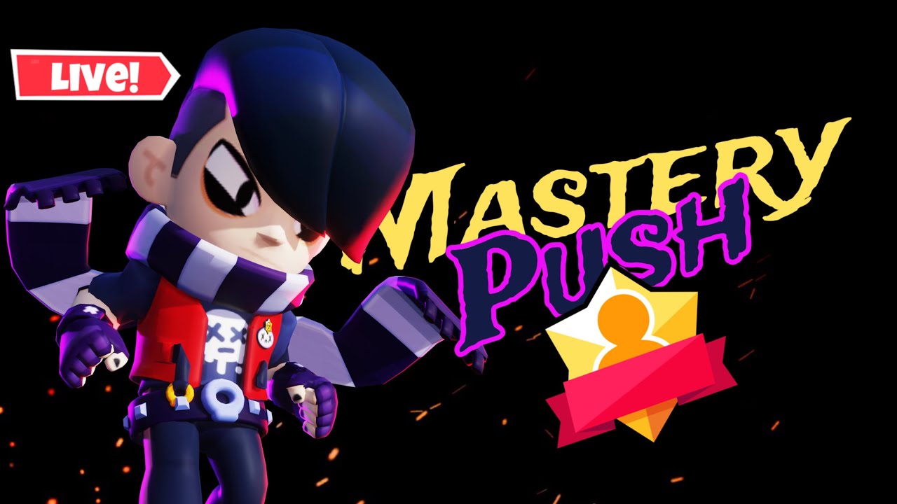 Brawl stars Edgar mastery push live 🔴 - YouTube