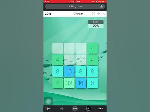 Bing 2048 tiles - YouTube