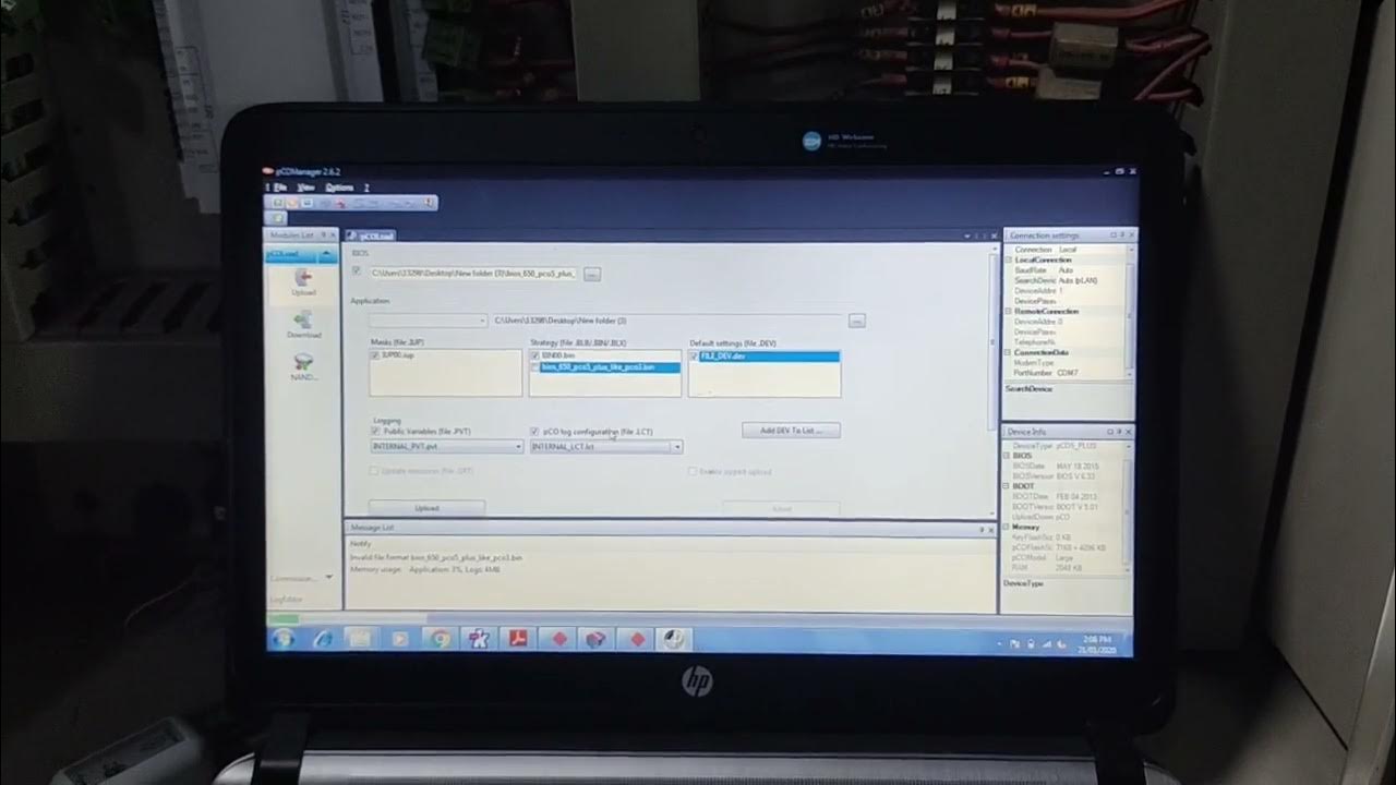 Carel programing by PCO manager - YouTube