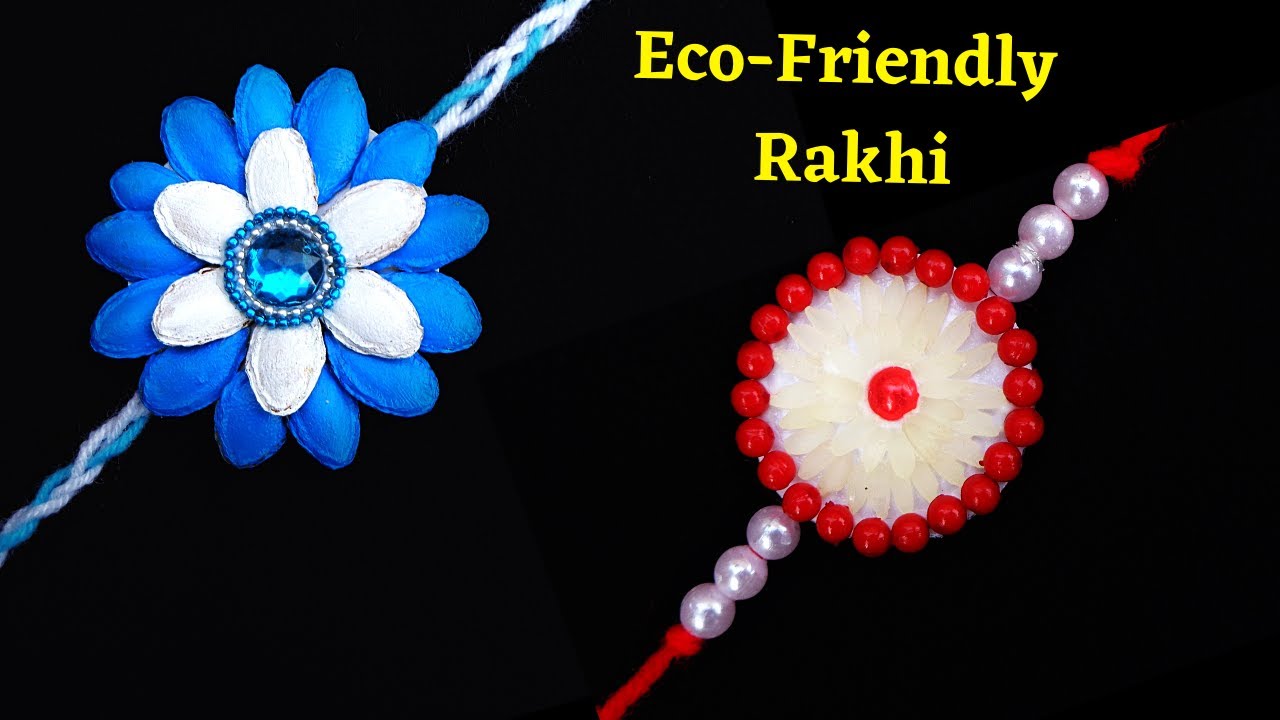 How To Make Eco Friendly Rakhi At Home 2 DIY Beautiful Rakhi Making how-to-make-eco-friendly-rakhi-at-home-2-diy-beautiful-rakhi-making