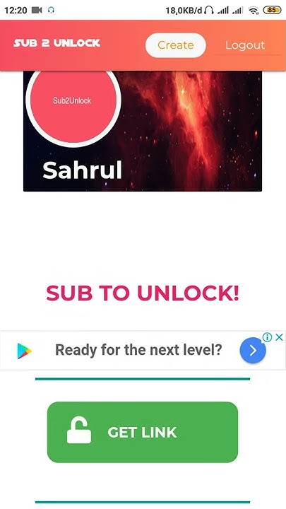 Cara Melewati Link Sub2unlock - YouTube