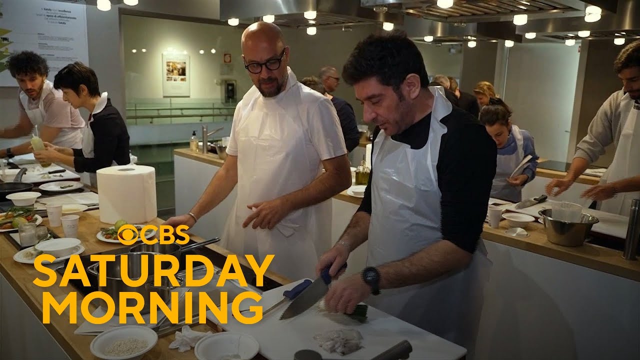 Italian men defy global cooking statistic - YouTube