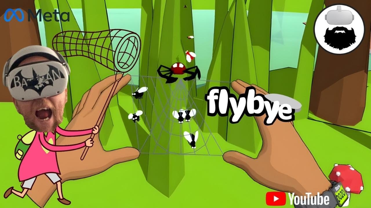 Flybye. Catching flies in Vr. (Hand Tracking) - YouTube