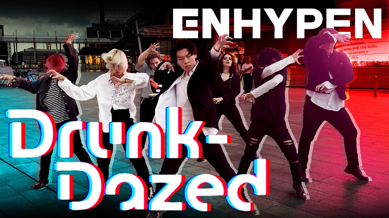 [KPOP IN PUBLIC] ENHYPEN (엔하이픈) INTRO + Drunk-Dazed (Halloween Special) I Dance cover by Black ...