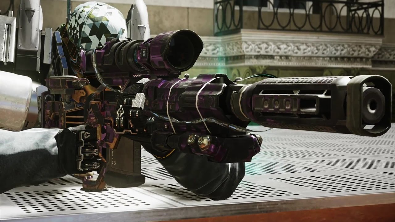 Call of Duty Infinite Warfare Quartermaster All Weapons Trailer - YouTube