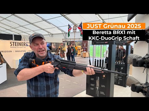 JUST Grünau 2025: Beretta BRX1 Geradezugrepetierer – die neue Generation mit Duogrip-Schaft!