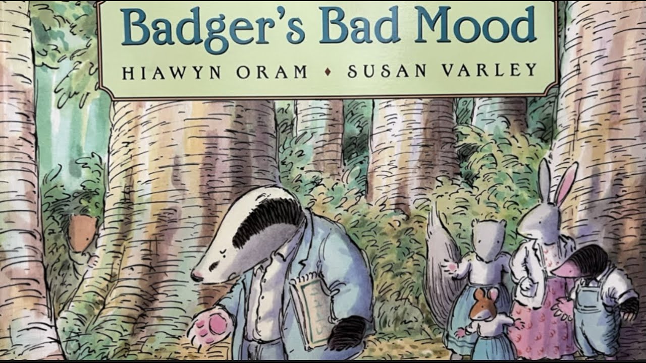 Badger's Bad Mood (Kids Books Read Aloud) - YouTube