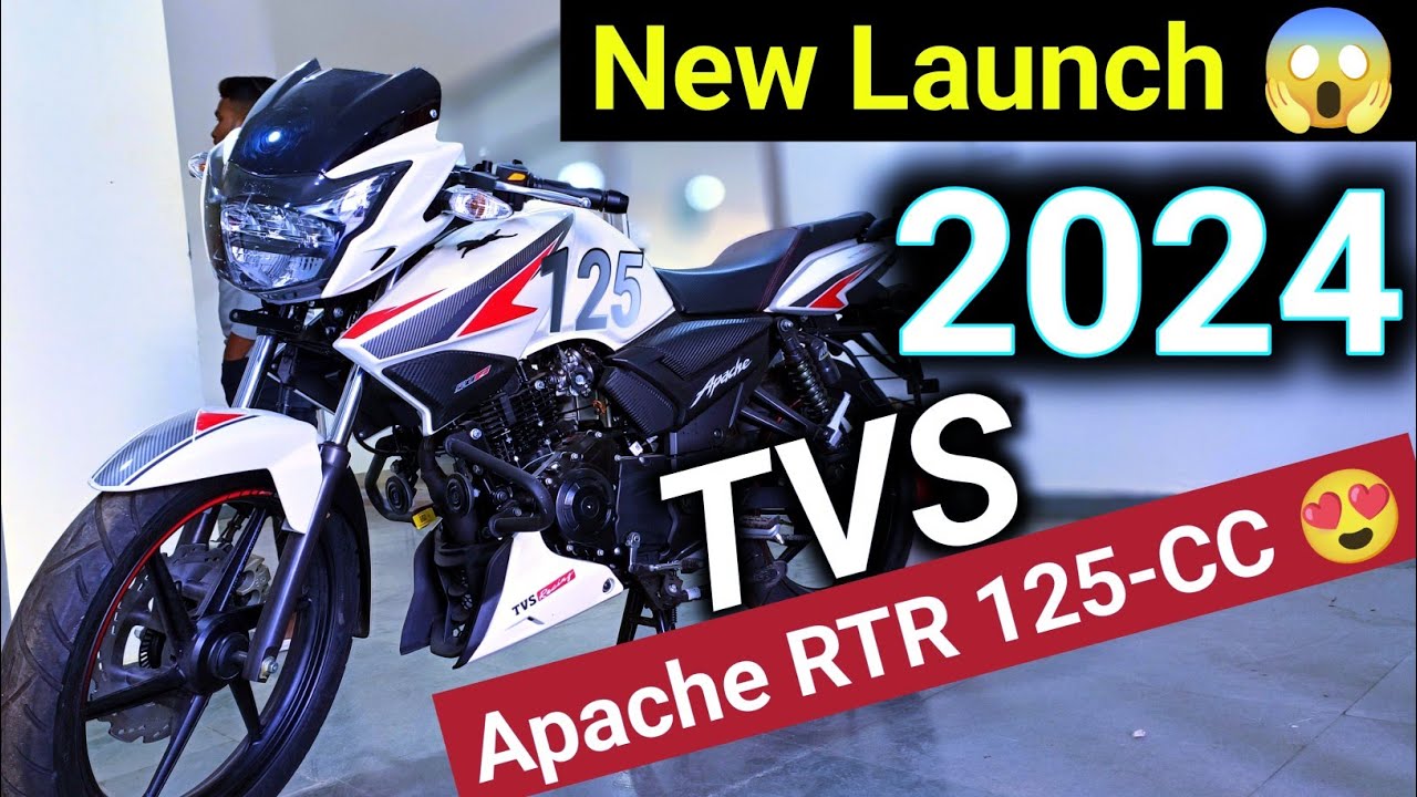 New Launch 😱 2024 TVs apache RTR 125-cc 😍 #apache125 #tvsapache # ...
