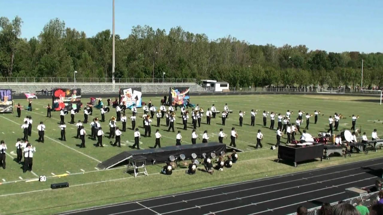 East Davidson High School Marching Band 2009 - YouTube