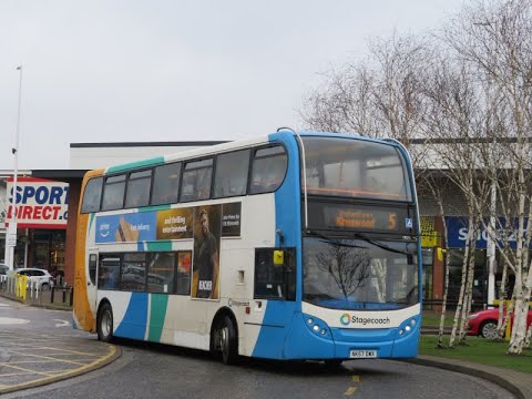 Stagecoach Hull 19211 NK57DWX on 5 to Hull Interchange 20240209 Part 2 ...