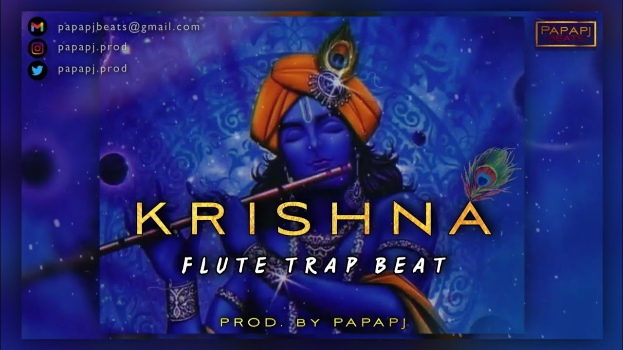 "KRISHNA" - Indian Type Beat | Flute Rap Beat 2023 - YouTube