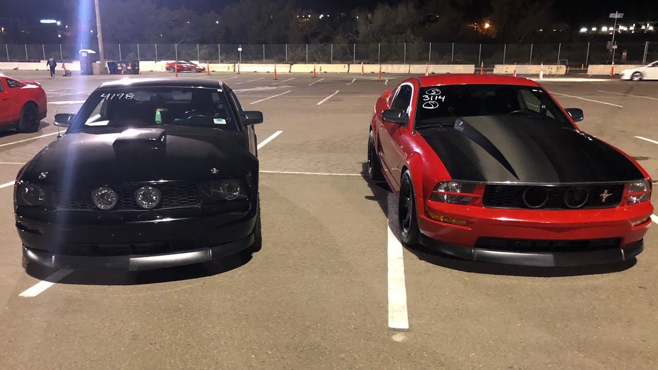 Racing the fastest 3V S197 in California - YouTube