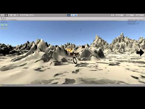 Leap Motion game using circle gesture - YouTube