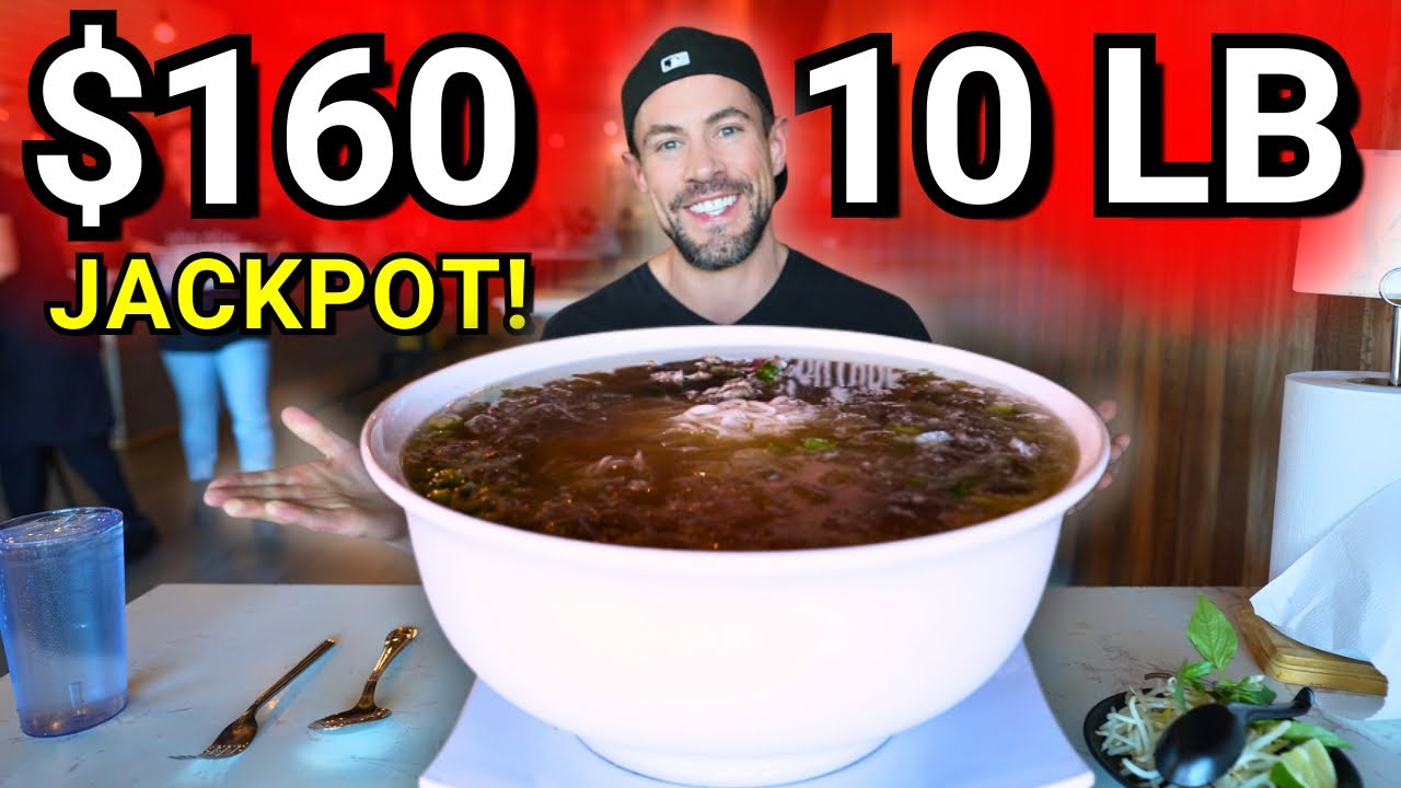 CAN I BREAK THE 6 YEAR RECORD ON THIS 10LB PHO CHALLENGE AND GET THE ...