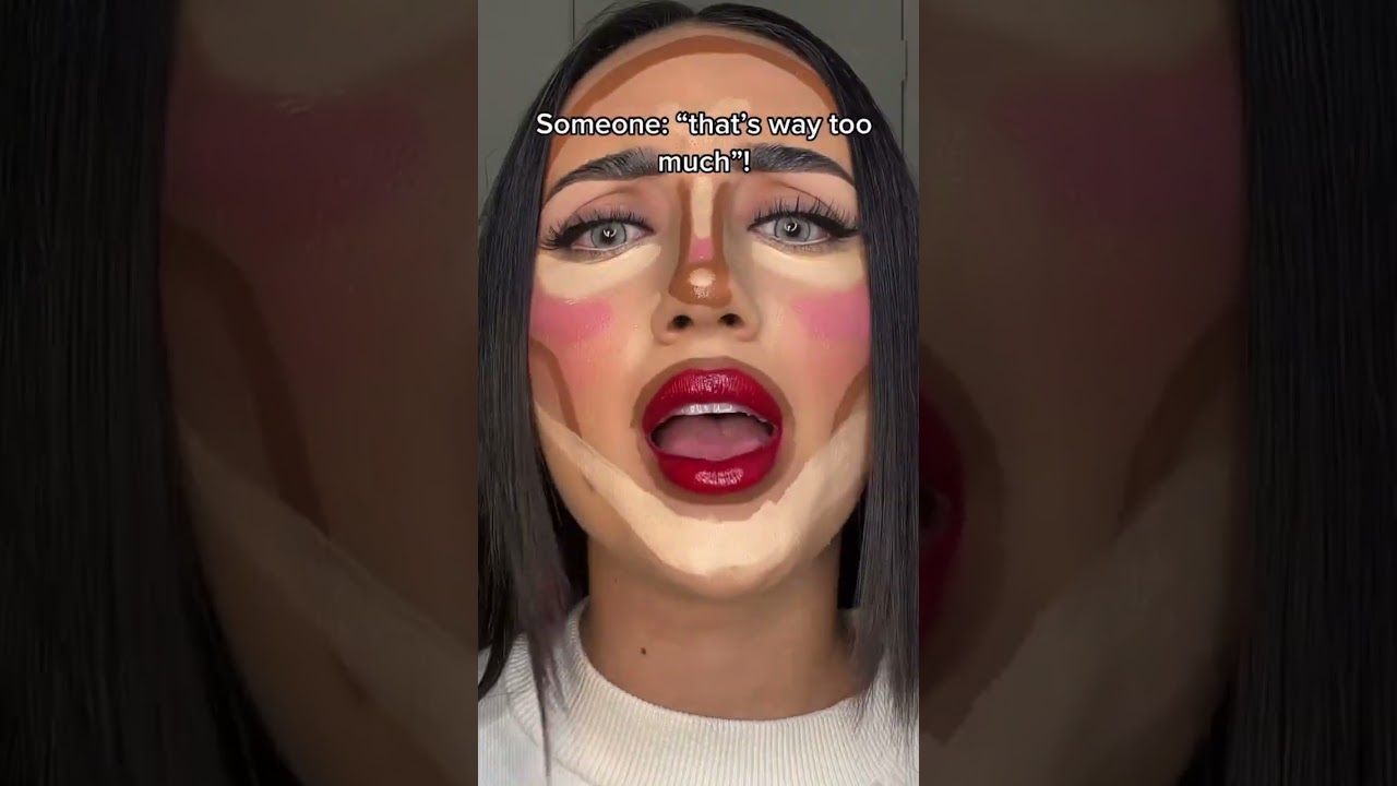 Girls With Way Too Much Makeup On