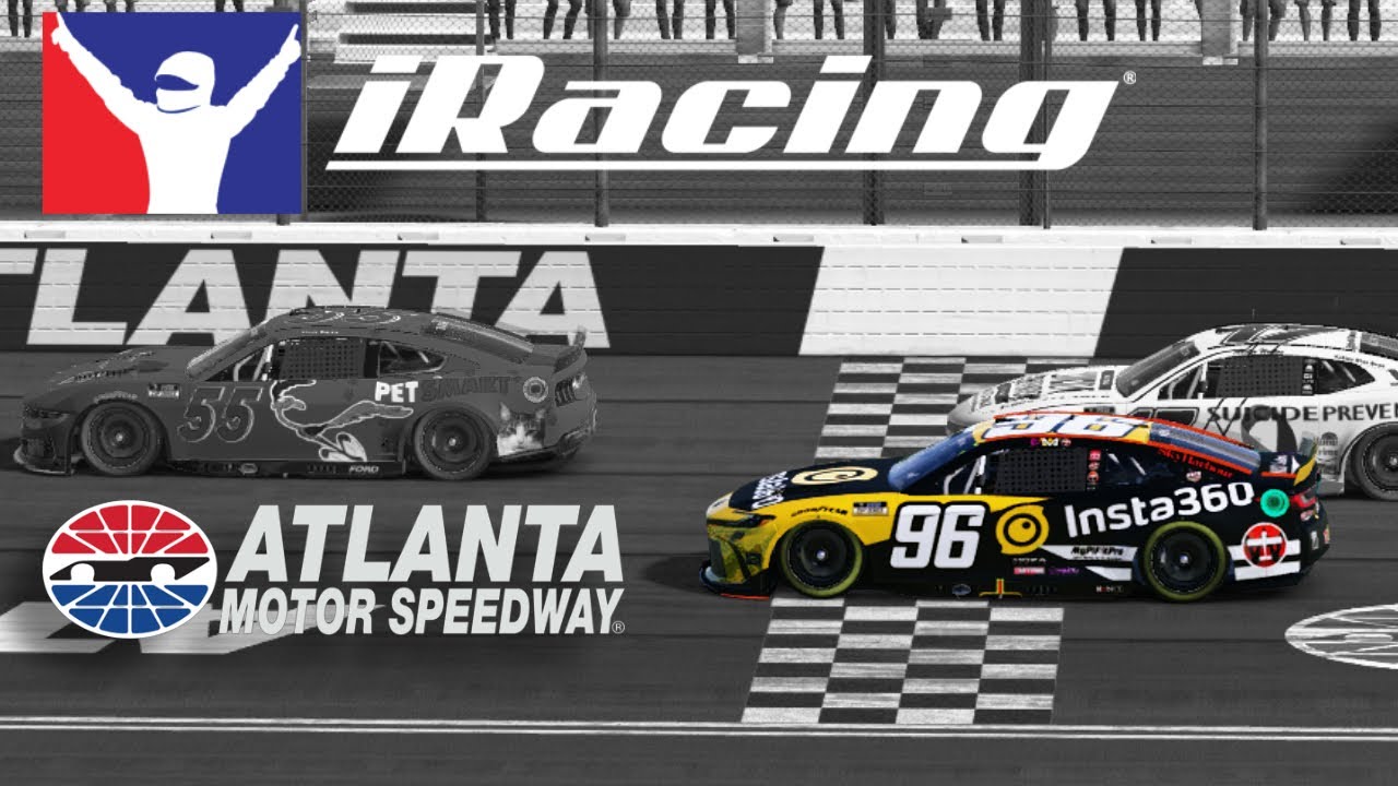 iRacing Cup Series at Atlanta - iRacing Live Stream - YouTube