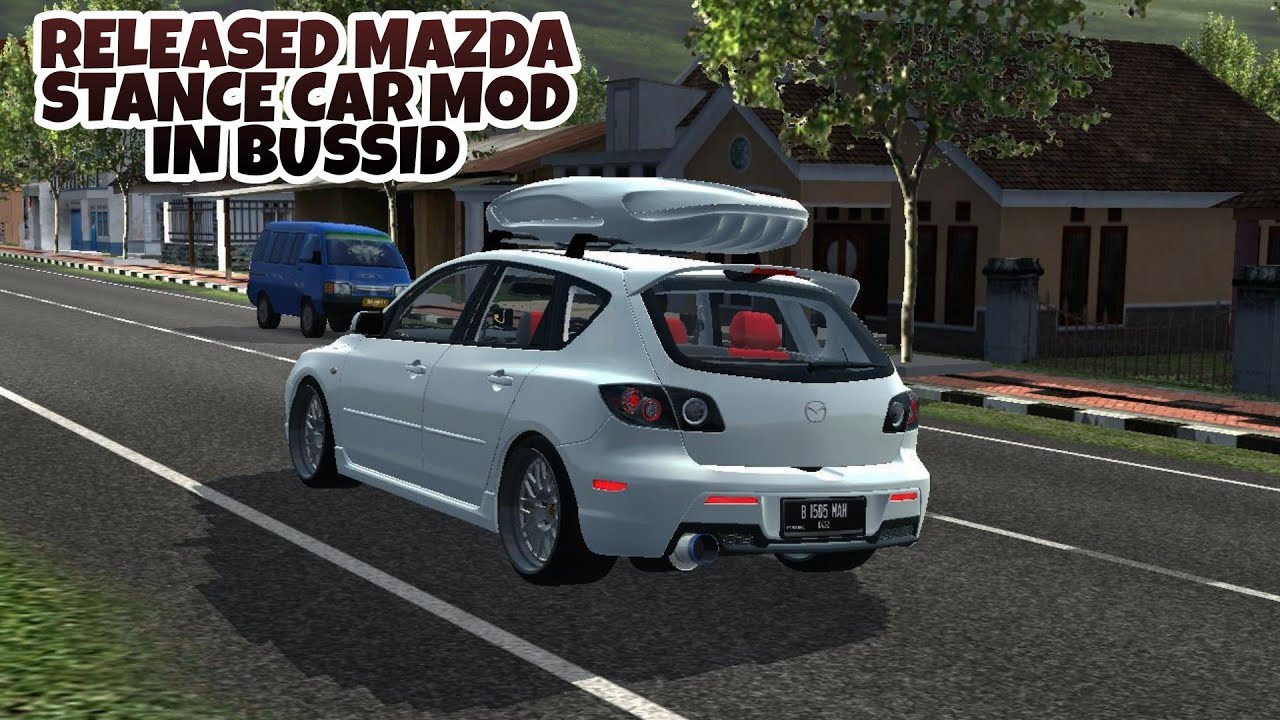 Released Mazda Stance Car Mod In Bus Simulator Indonesia - Bussid Car ...
