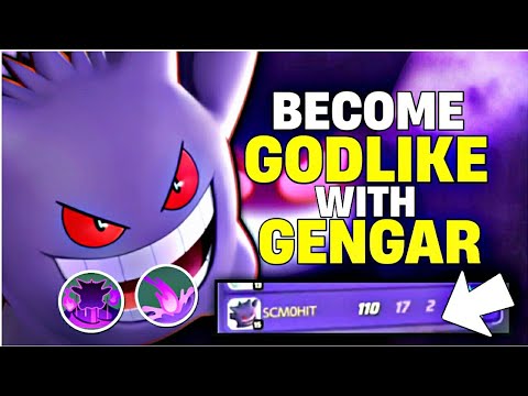 Gengar Best Build and Moveset | Gengar Best Emblems Build #pokemonunite ...