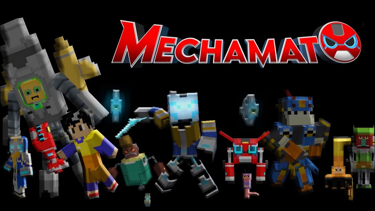 Gua Jadi Maskmana diminecraft? | Addon mechamato v25 Minecraft MCPE 1. ...