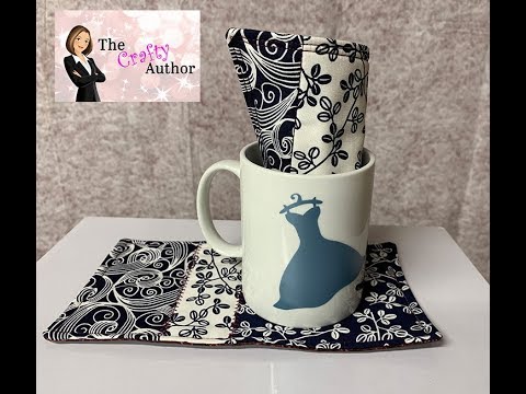 EASY TO MAKE MUG RUG TUTORIAL - YouTube