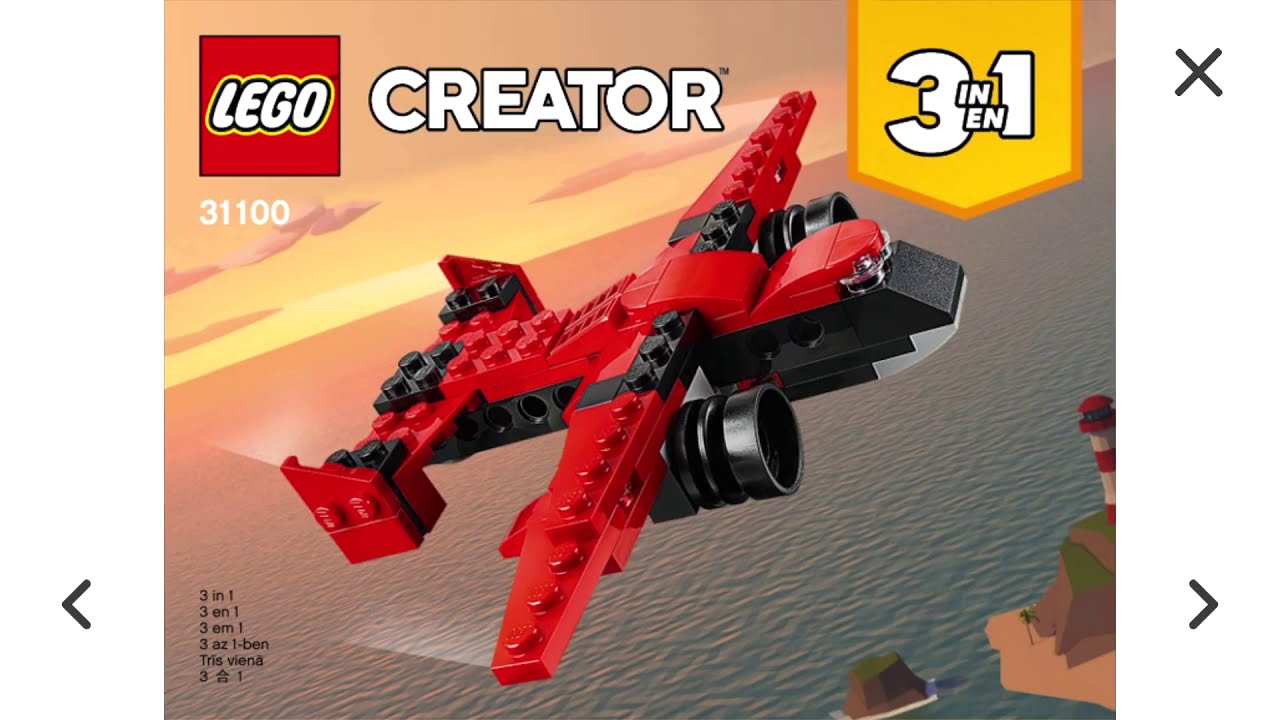 Lego creator 3 in 1 red car instructions | brick fun - YouTube