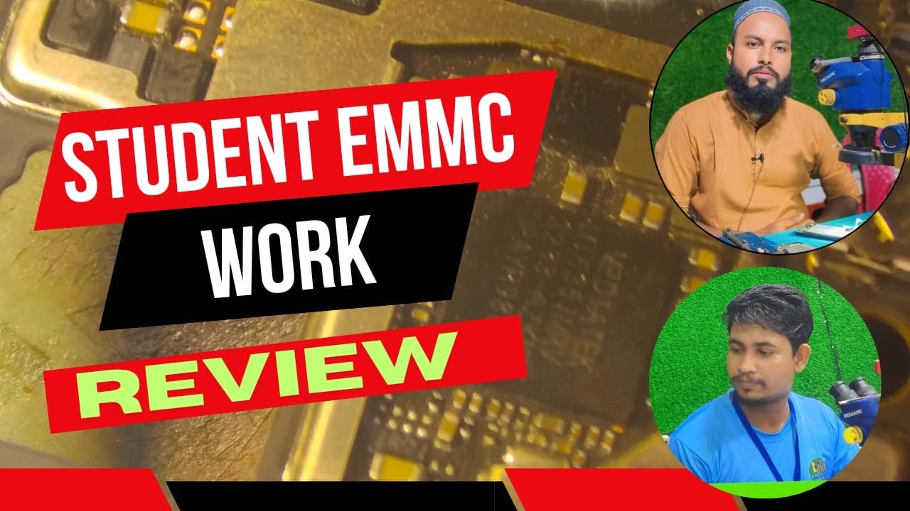 AR MOBILE REPAIR LIVE CLASS WORK ON EMMC BY STUDENT #smartphone #repair ...