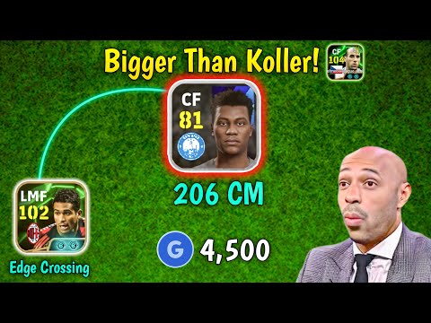 Testing the Tallest Player in eFootball 2026 | 206 CM Monster Striker Review 🔥