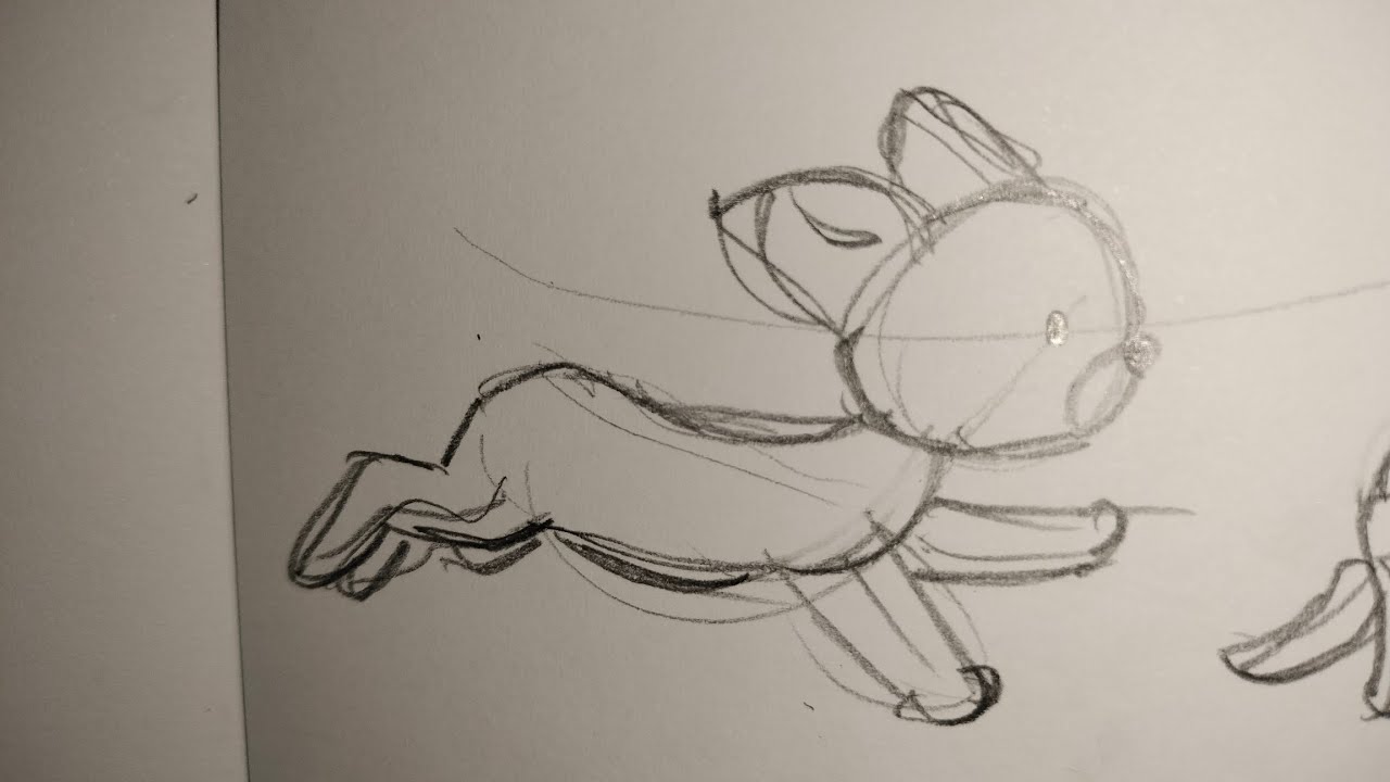 Trying some animation on paper. For the first time😂 - YouTube