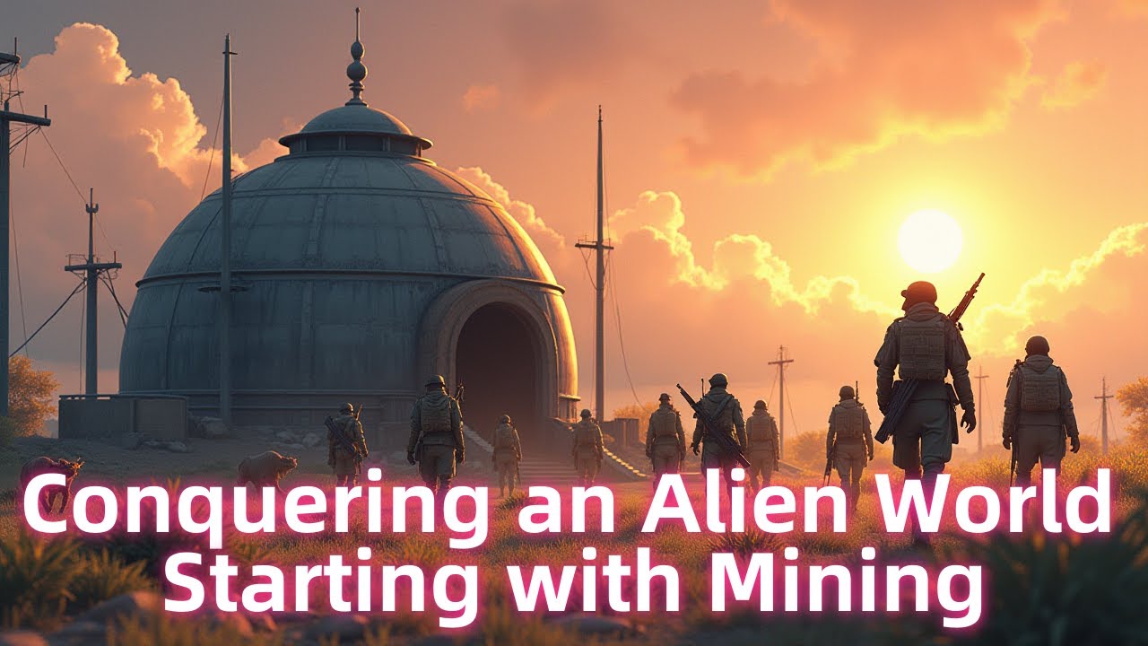 Conquering an Alien World: Starting with Mining - YouTube