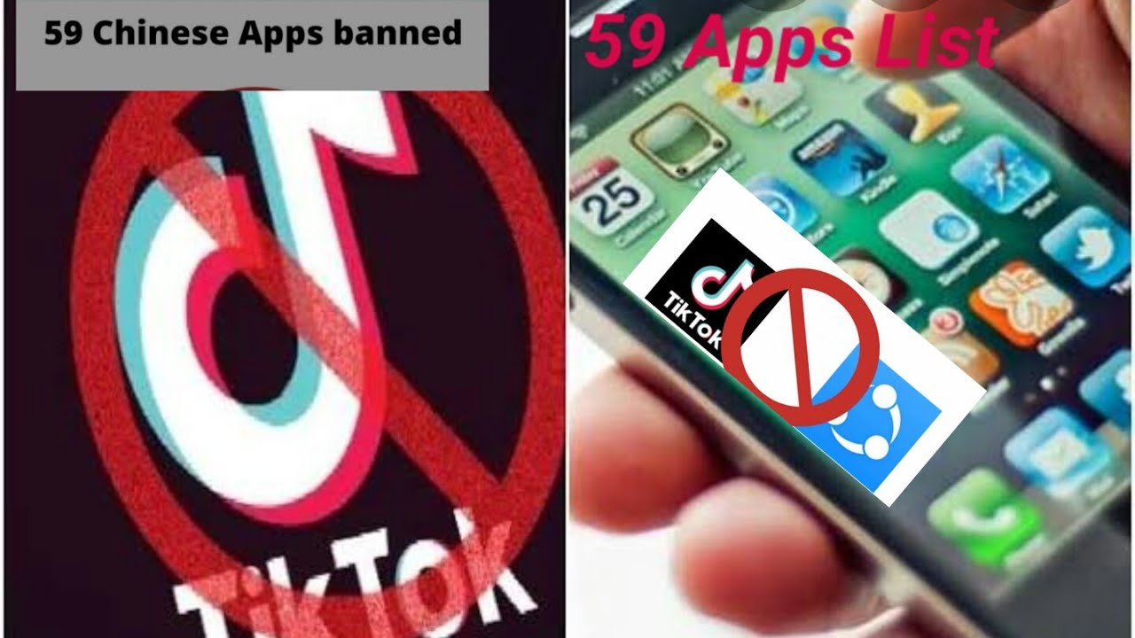 Chinese app ban in India 🛇 || China App ban by India government || List ...