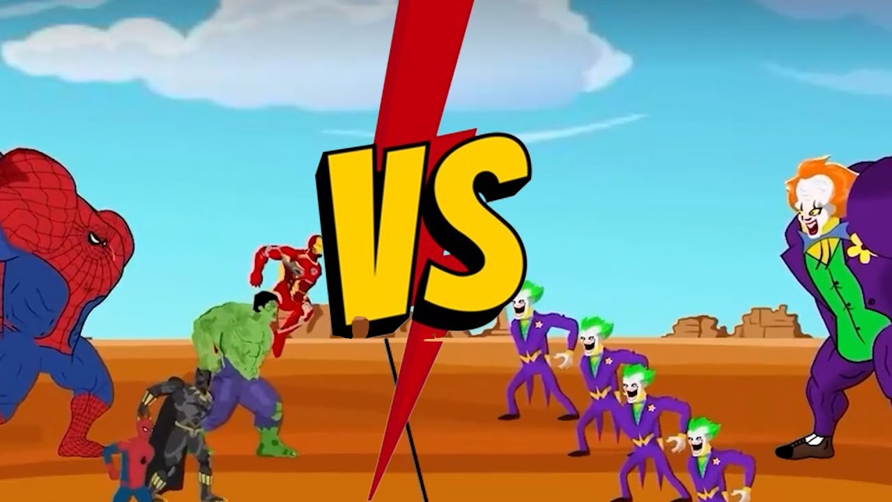 Joker's Mutation: Great War Between Joker And The Superhero Team ...