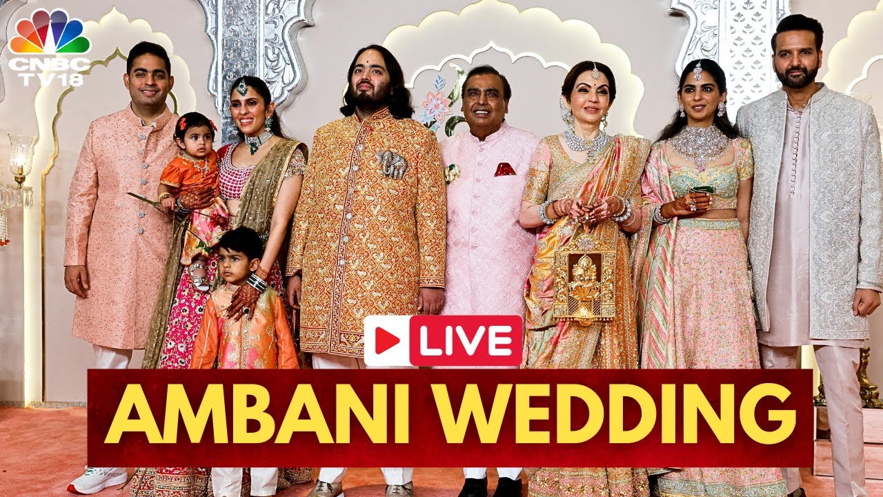 Anant & Radhika Wedding Live: Inside Visuals From Ambani Wedding ...