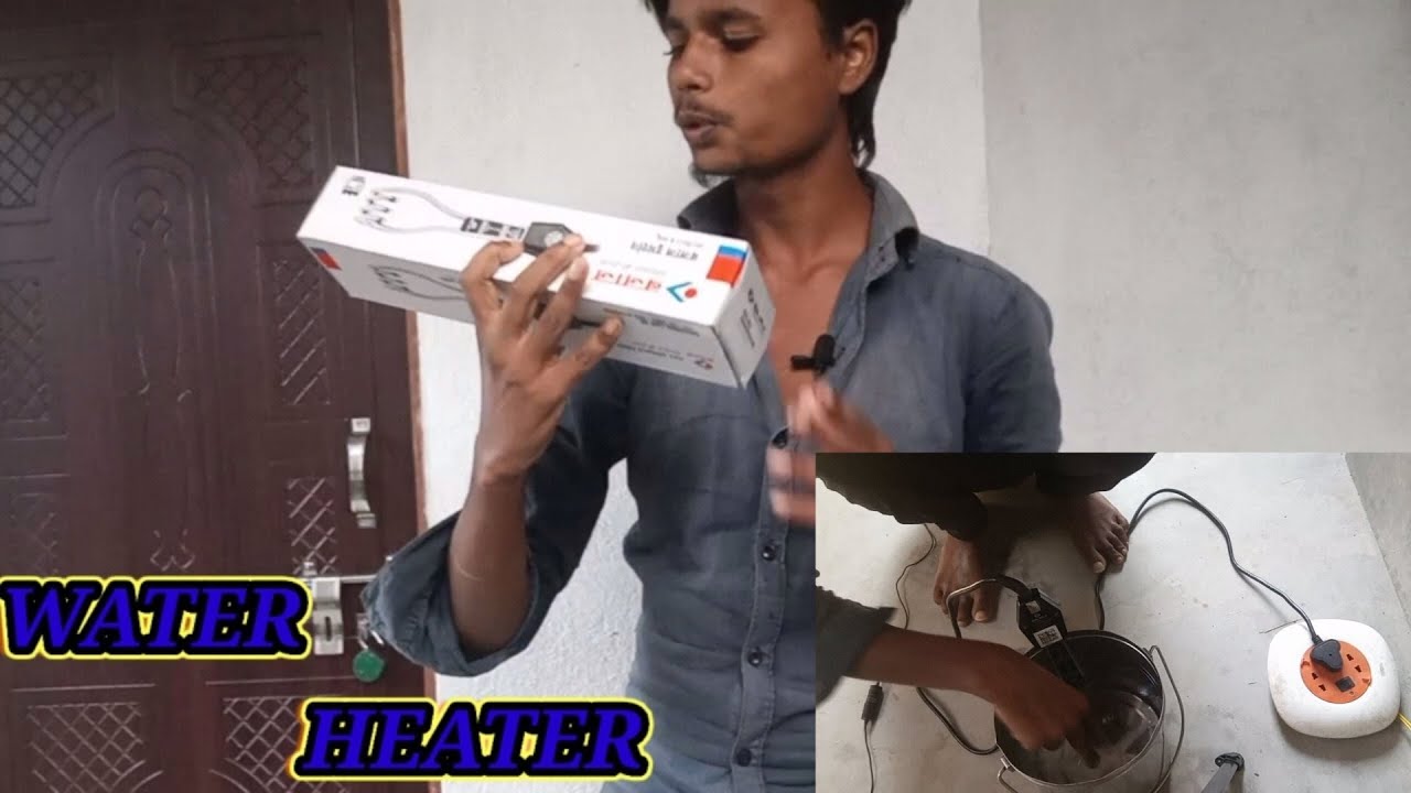 #waterheter ka unboxing water hitar se pani garam karate samaya hath ...