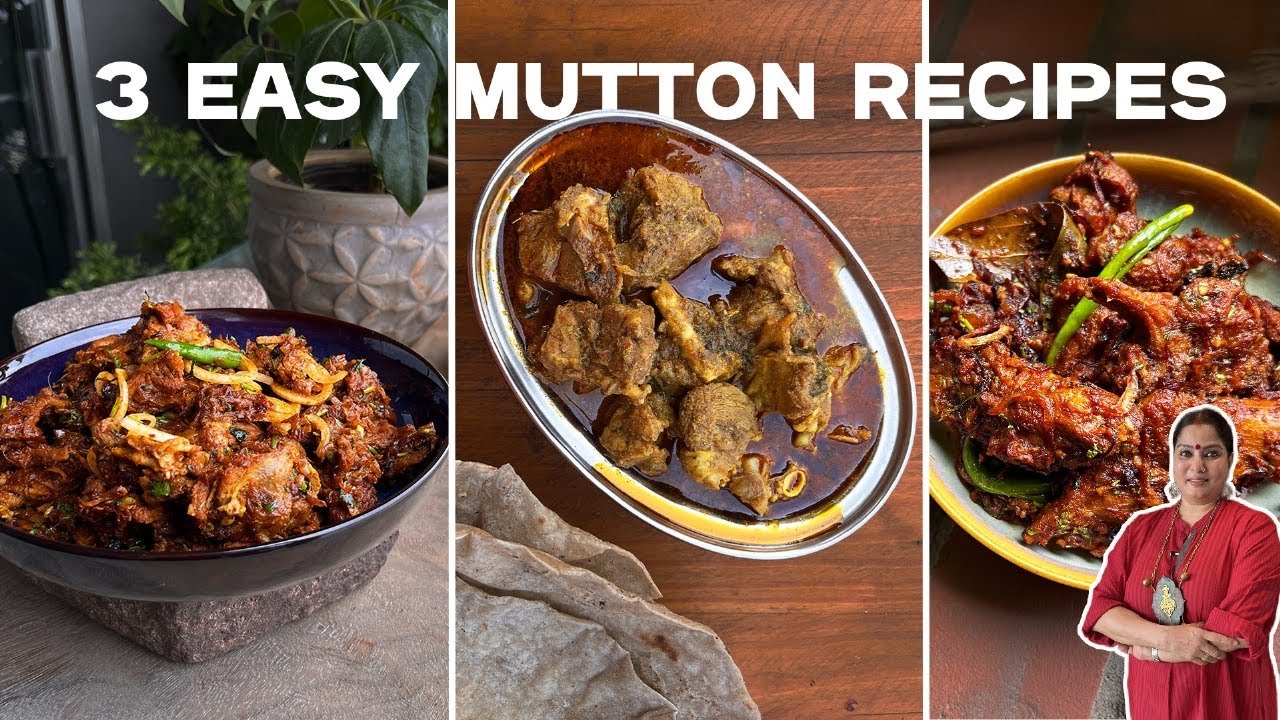 Gavran, Lehsuni & Crispy Masala Mutton | 3 Irresistible Indian Mutton ...