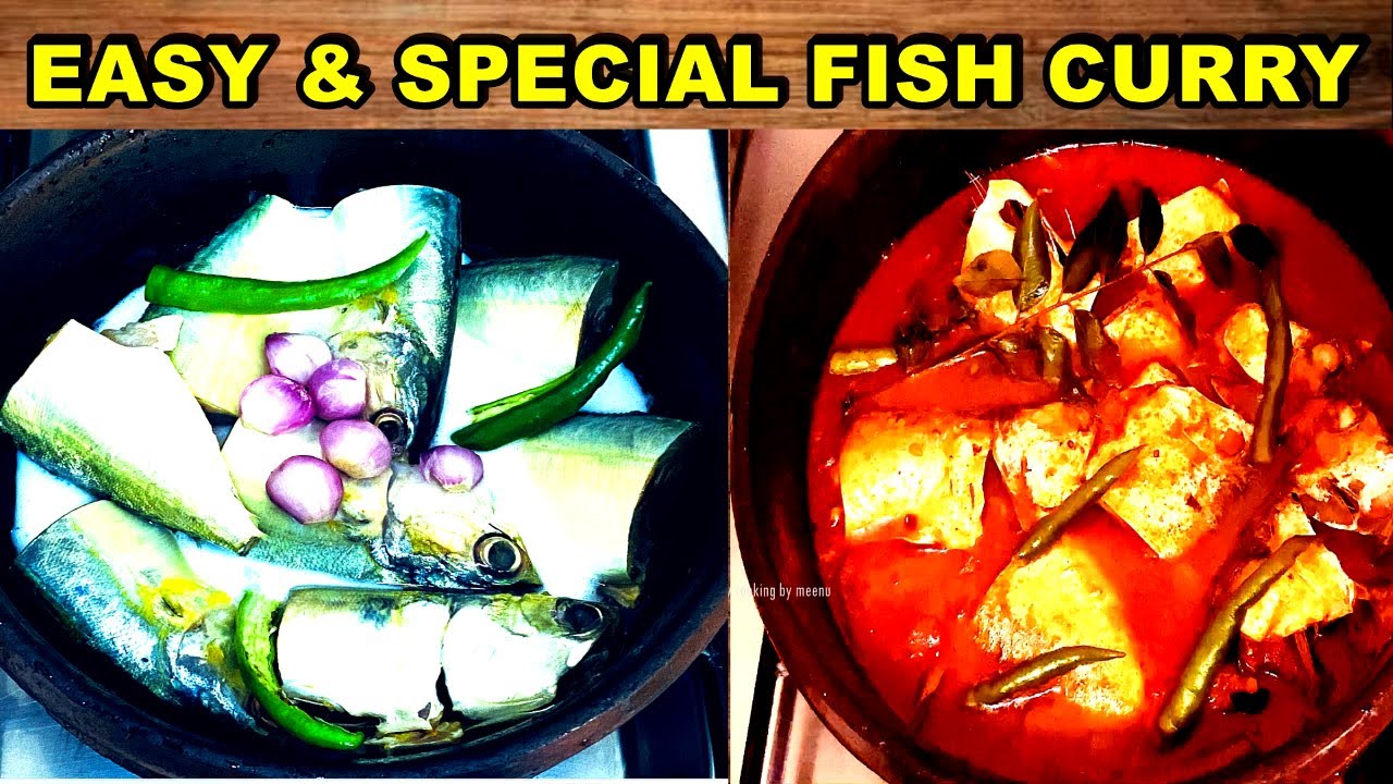Easy Fish Curry | Yummy Fish Curry For Rice Chapati & Paratha | Fish ...