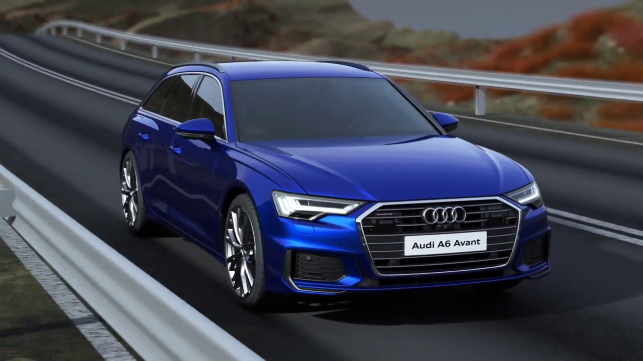 Audi A6 Avant Animation Mild-Hybrid MHEV - YouTube